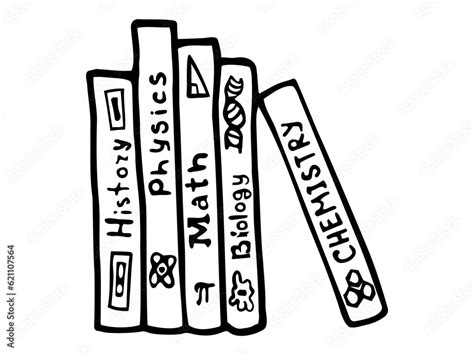 Isolated Hand Drawn Modern Vector Illustrations Of Books Notebooks Isolated Hand Drawn Modern Vector Illustrations Of Books Notebooks