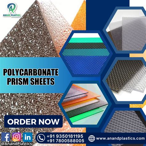 Polycarbonate Prism Sheets High Quality Plastic Sheets