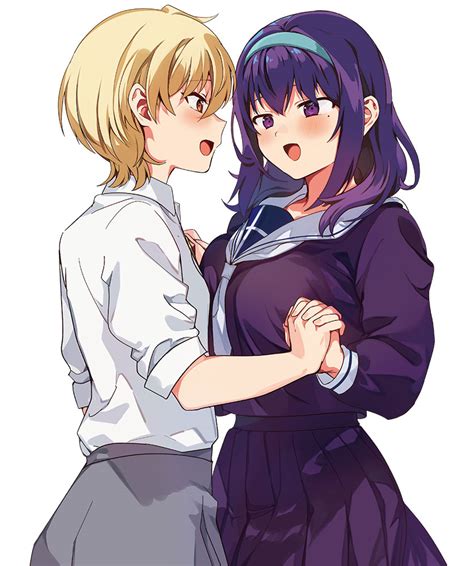 Harumi Hana And Ichihara Chiaki Sekai De Ichiban Oppai Ga Suki Drawn