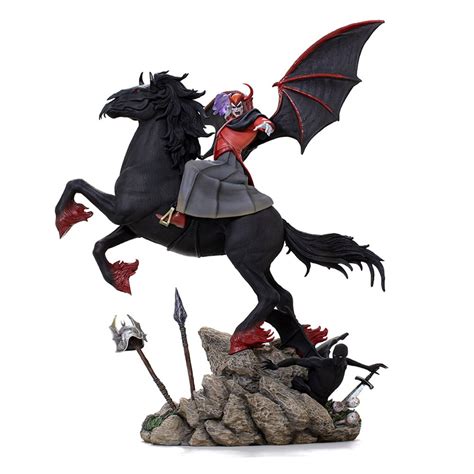 Venger With Nightmare Shadow Demon Statue Iron Studios Collectibles
