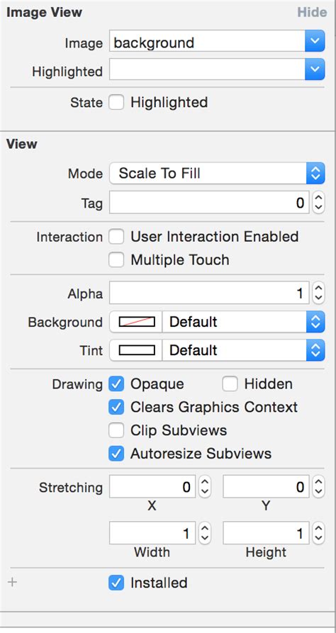 Iphone Ios Xcode Make Background Image Scale To Fill Stack Overflow