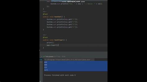 Java でのhashmapクラスのcleaメソッドを使ってみました。キーと値をセットで保持するクラスです。詳細は説明を参照ください