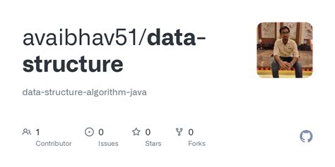GitHub Avaibhav Data Structure Data Structure Algorithm Java