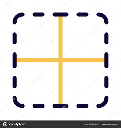 Borders Worksheet Highlight Cell Section Button Stock Vector Image By