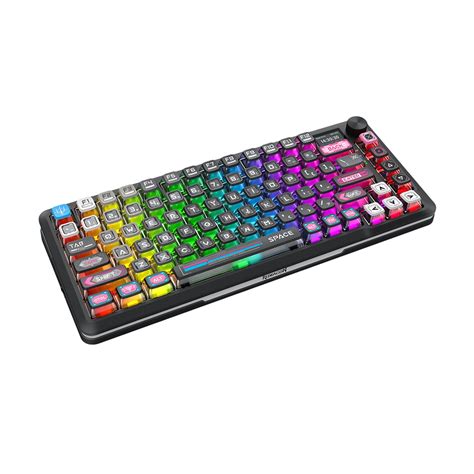 Redragon K708mc Rgb Pro Gaming Keyboard Tft Display Hot Swappable