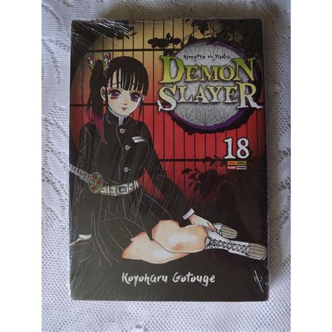 Kimetsu No Yaiba Demon Slayer 18 Koyoharu Gotouge Shopee Brasil