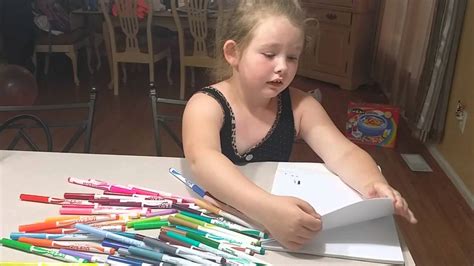 Cra Z Art Washable 64 Ct Markers Review By Allison Youtube