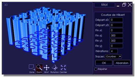 Hilbert Curve 3d