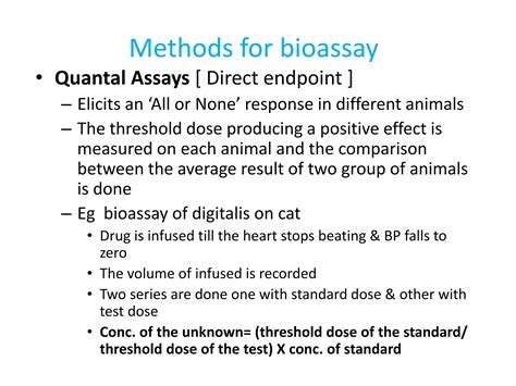 Bioassay Pptx