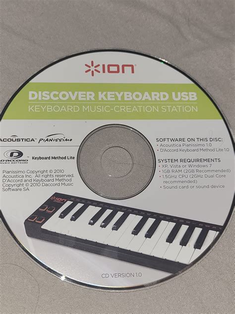 Ion Discover Keyboard Usb Official Disc Pc Ion Free Download