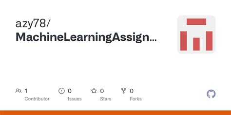 Github Azy Machinelearningassignment