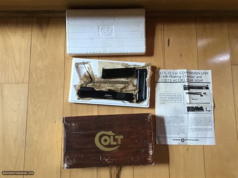 Colt Conversion Unit Fits All Colt 45 Acp And 38 Super Guns For Sale