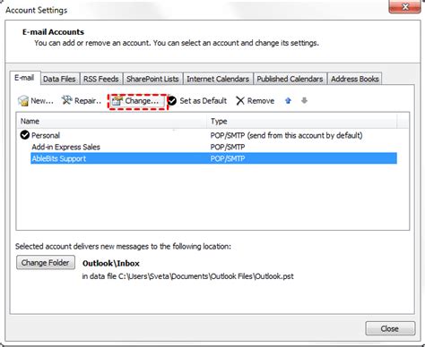Change Password