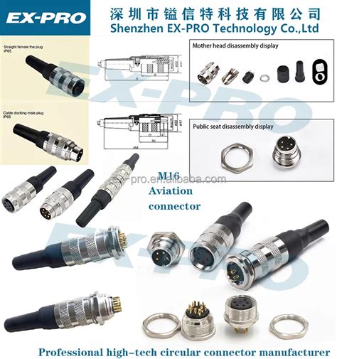 Metal Circular Screw Locking Connector Binder C091j09 Amphenol Aisg