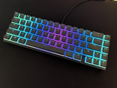 Glorious Gmmk 2 Compact W Aura V2 Pudding Keycaps R