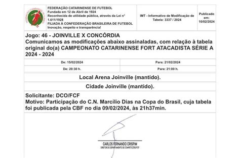 Série A 2024 Federação Catarinense De Futebol