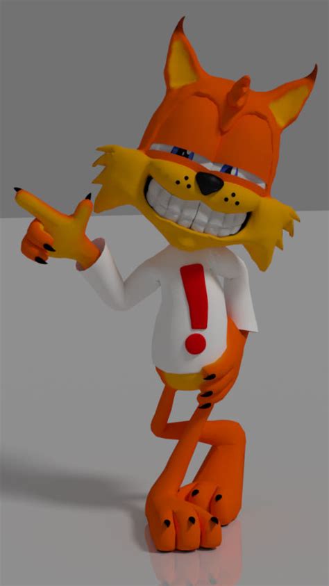 Bubsy 3d Bubsy Pose By Tailsluver29 On Deviantart