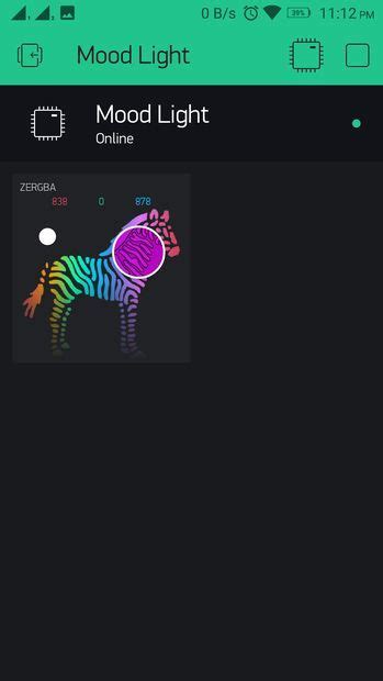 WiFi Controlled LED Strip With BLYNK Sketch Menu Mood Light Led Strip