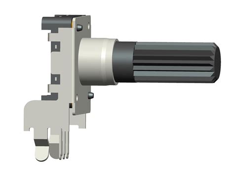 12mm Rotary Encoder For Volumn Control Of Multi Media Devices Plastic Shaft And Incremental