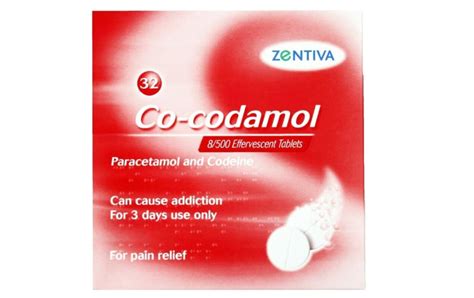 Buy Co Codamol 8 500mg 32 Effervescent Tablets Online Daily Chemist