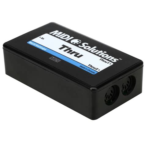 MIDI Solutions Thru In Out MIDI Interface