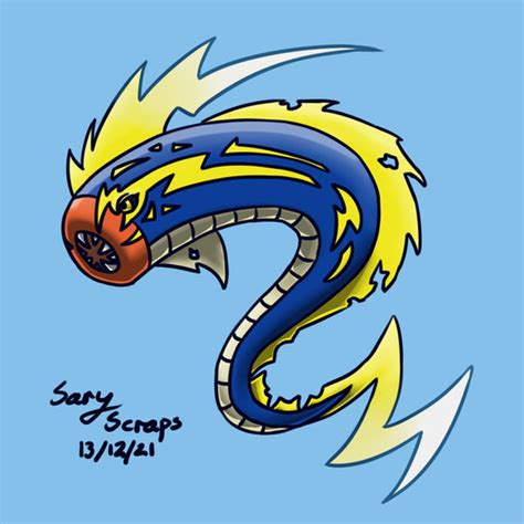 Eelektrik Digimon By Sarythewolf On Deviantart