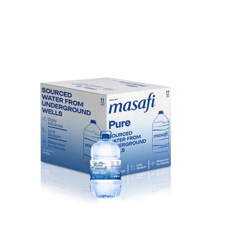 Masafi Mineral Water 3 X 5 Litre Spinneys Uae