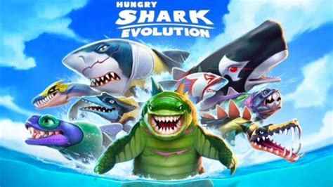 Hungry Shark Evolution Abyssaurus Rex Fully Upgraded All 24 Sharks