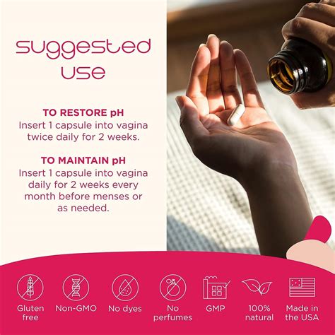 BoriCap Boric Acid Suppositories 600mg 30 Count Pack Restores PH For Vaginal Health