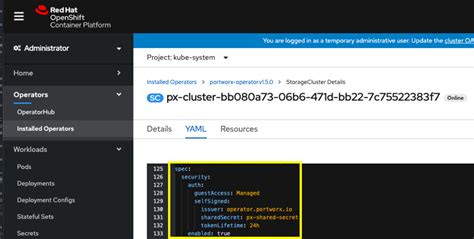 Implementing Data Security On Red Hat Openshift Portworx