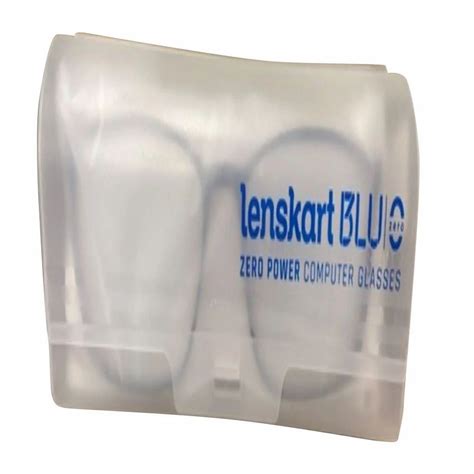 Oval Lenskart Blue Zero Power Computer Glasses At ₹ 1200piece In