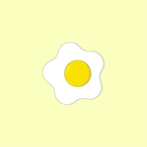 Premium Vector Vector Illustration Of Fried Egg