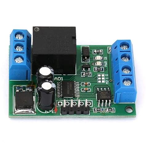 Rs485 Modbus Rtu Serial Port Multi Function Relay Module Ultra Small Plc Controller 12v 1