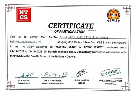 Gunupati Uday Sathya Murugan On Linkedin Naresh Cloud Azure Microsoft