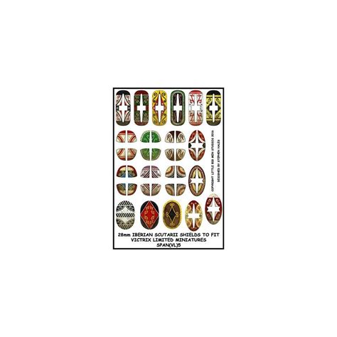 Iberian Scutarii Shield Transfers 5