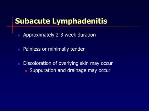 Ppt Lymphadenitis Powerpoint Presentation Free Download Id5622112
