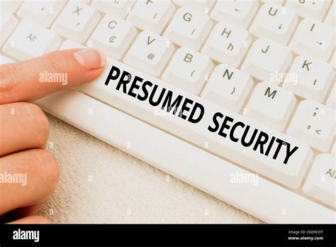 Text Caption Presenting Presumed Security Word For System Safe From