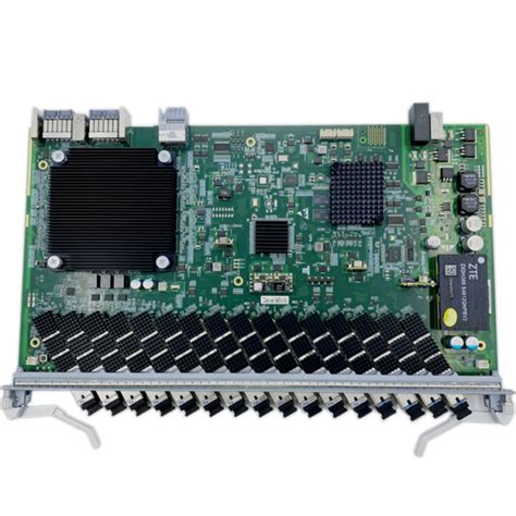 16 Port Xgspon And Gpon Combo Card Zte Olt Interface Board Gfch For Zte
