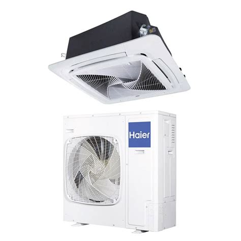 Haier Round Flow Cassette Air Conditioner 127kw 43000btu Wifi 95x95