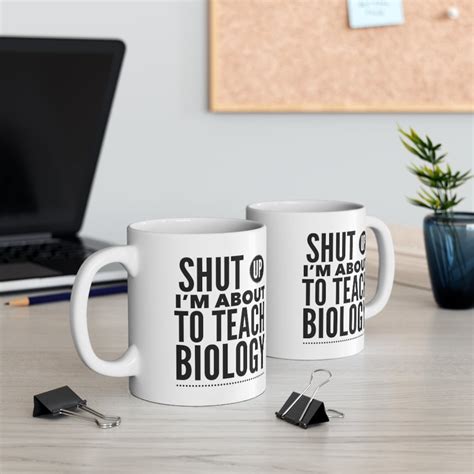 Biology Teacher Mug T For Biology Teacher Biology Teacher Etsy