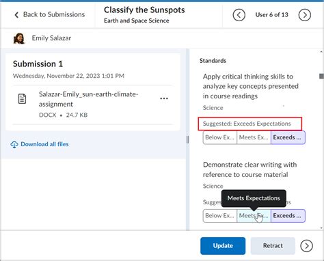 Assess Learning Outcomes In Rubric Criteria Brightspace