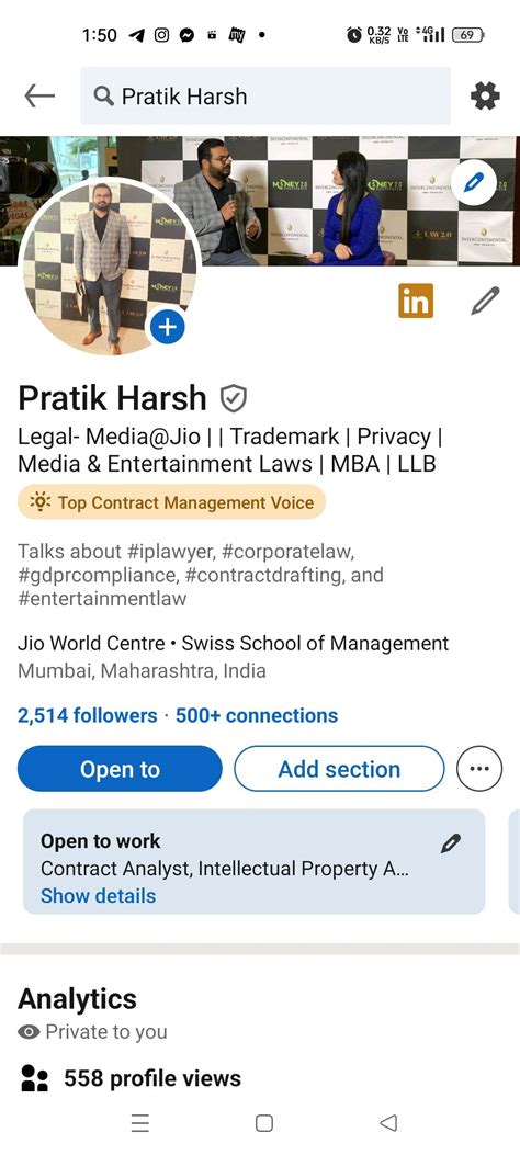 Adv Pratik Harsh On Linkedin Topvoice Contractmanagement Gratitude