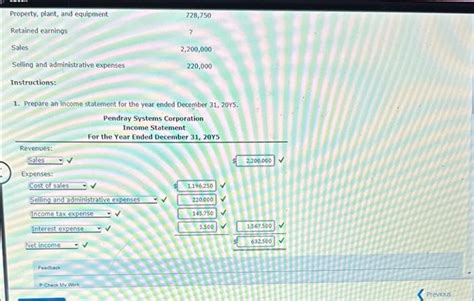 Solved Financial Statements Induding Statement Of Cash
