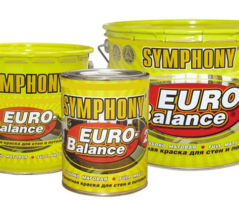 SYMPHONY EURO-Balance 2 Акрилатная краска для стен и потолков купить в ...
