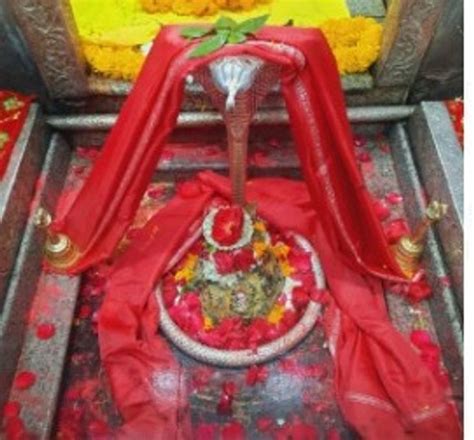 On Narmada Jayanti Special Makeup Of Omkar Maharaj Mangala Aarti Was