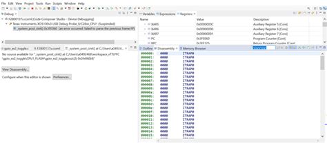 Tms320f2800137 The Code Can Run Normally When Jtag Debugger Is