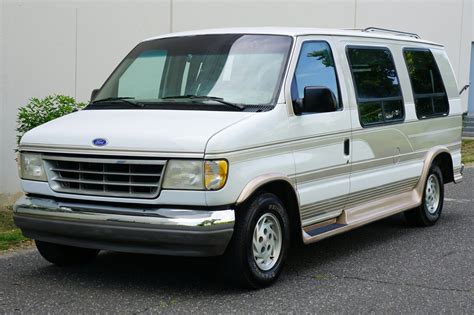 No Reserve 23k Mile 1992 Ford E 150 Quality Coaches Conversion Van For No Reserve 23k Mile 1992 Ford E 150 Quality Coaches Conversion Van For