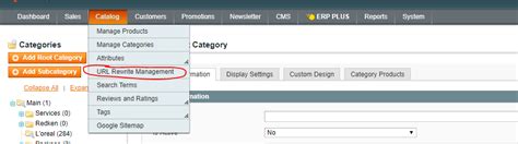 how to hide or remove url rewrite management in sub menu in magento