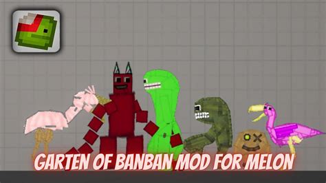 Скачать Mod Garten Of Banban For Melon Apk для Android