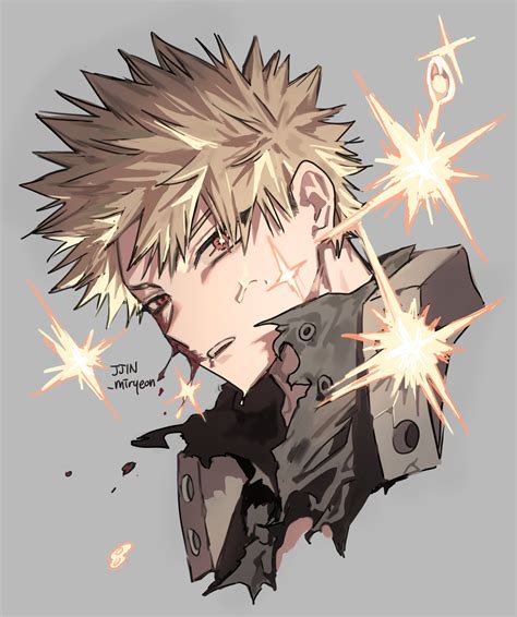 Pin By Jennifer Alvord On My Hero Academia Bakugo Katsuki Fanart Cute